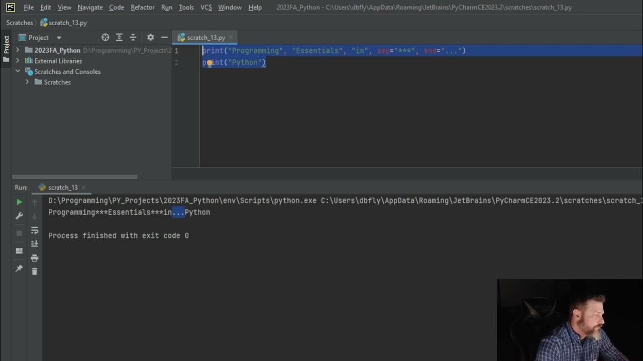 CSC-121 Python Programming Week 3 Part 1 Module 2.1- 2.5 - YouTube