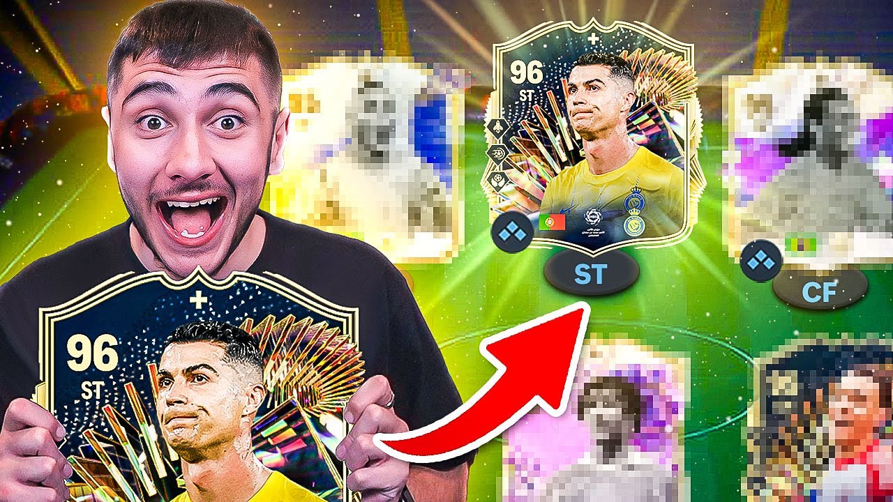 I Used TOTS Ronaldo With Insane Packs! - YouTube