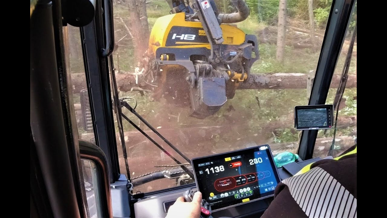 🌲*THE GIANTonboard* • new Ponsse Scorpion GIANT • H8 Head ...