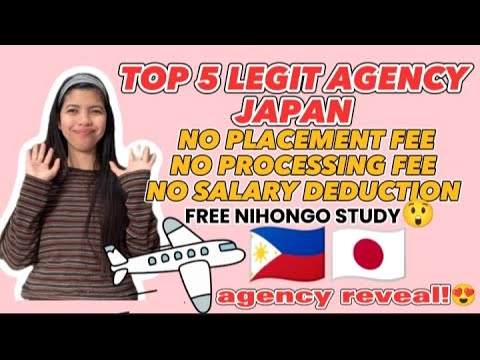 TOP 5 LEGIT AGENCY JAPAN ACCREDITED BY POEA| Factory Worker in Japan ...