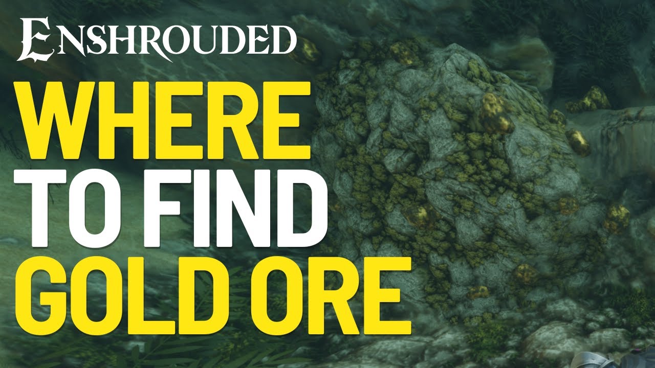 Where to Find Gold Ore in Enshrouded - YouTube
