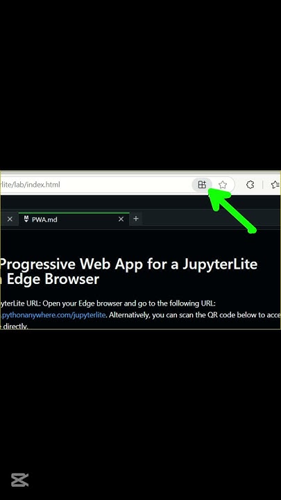 JupyterLite PWA: Easy Installation Guide #JupyterLite #PWA # ...