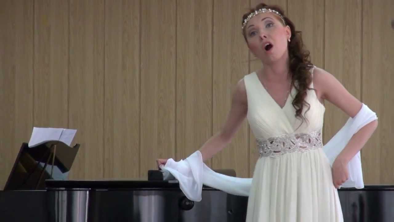 Юлия Марьясова - Сцена таяния Снегурочки Julia Mars - scene of melting ...