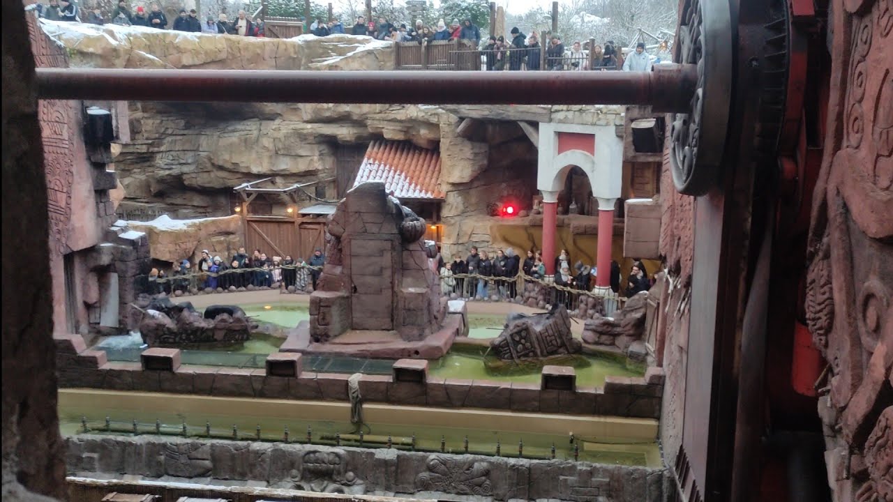 Talocan Wintertraum - Phantasialand 2023 Offride 4k (Backside) - YouTube