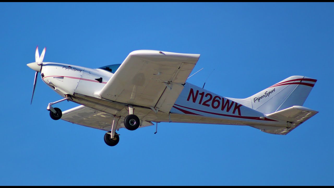 Piper Sport Plane Crash at Santa Monica Airport on 9-8-2022 N126WK ...