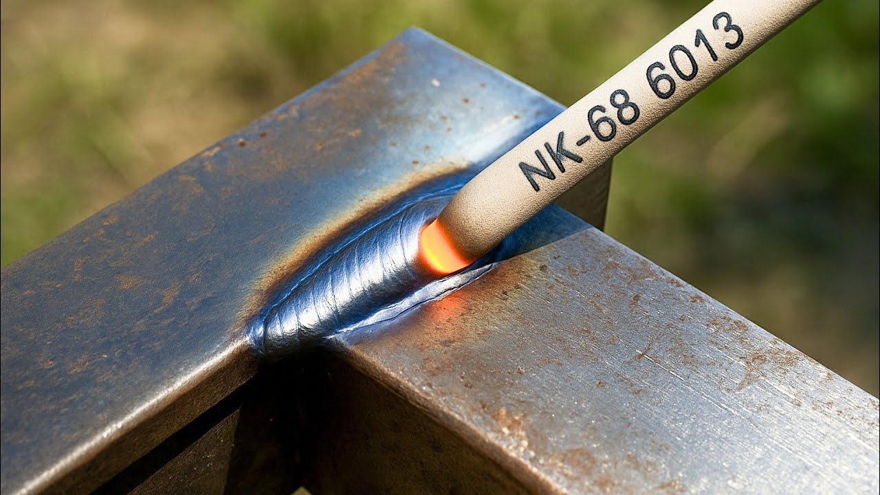 No need to go to welding school, just 1 minute and you can learn this ...