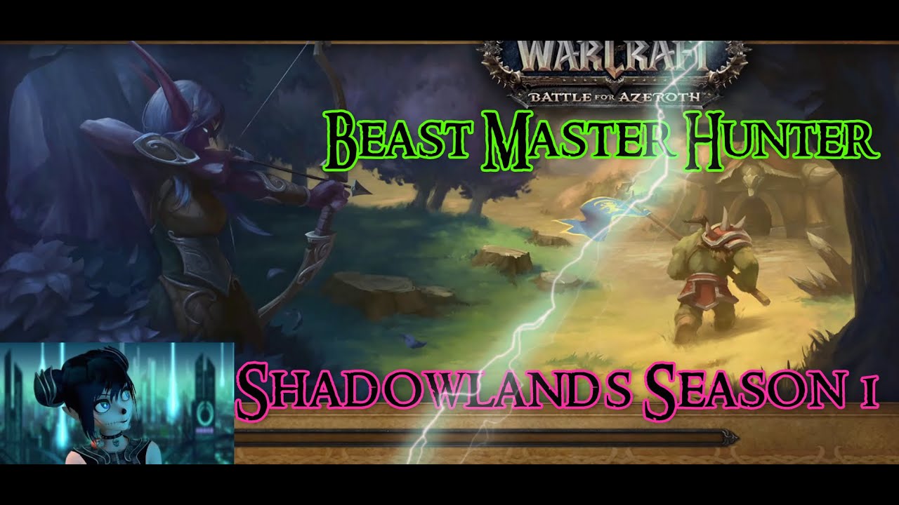Beast Mastery Hunter RBG-"First Step in The PvP World" Shadowlands 9.0. ...