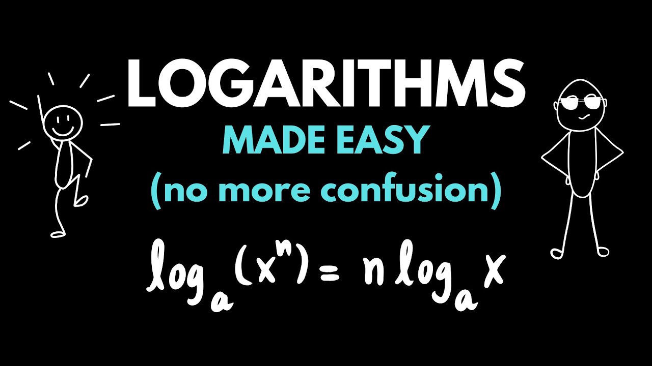 Logarithm Rules Explained | Master Logarithms in 10 Minutes! PART 1 ...