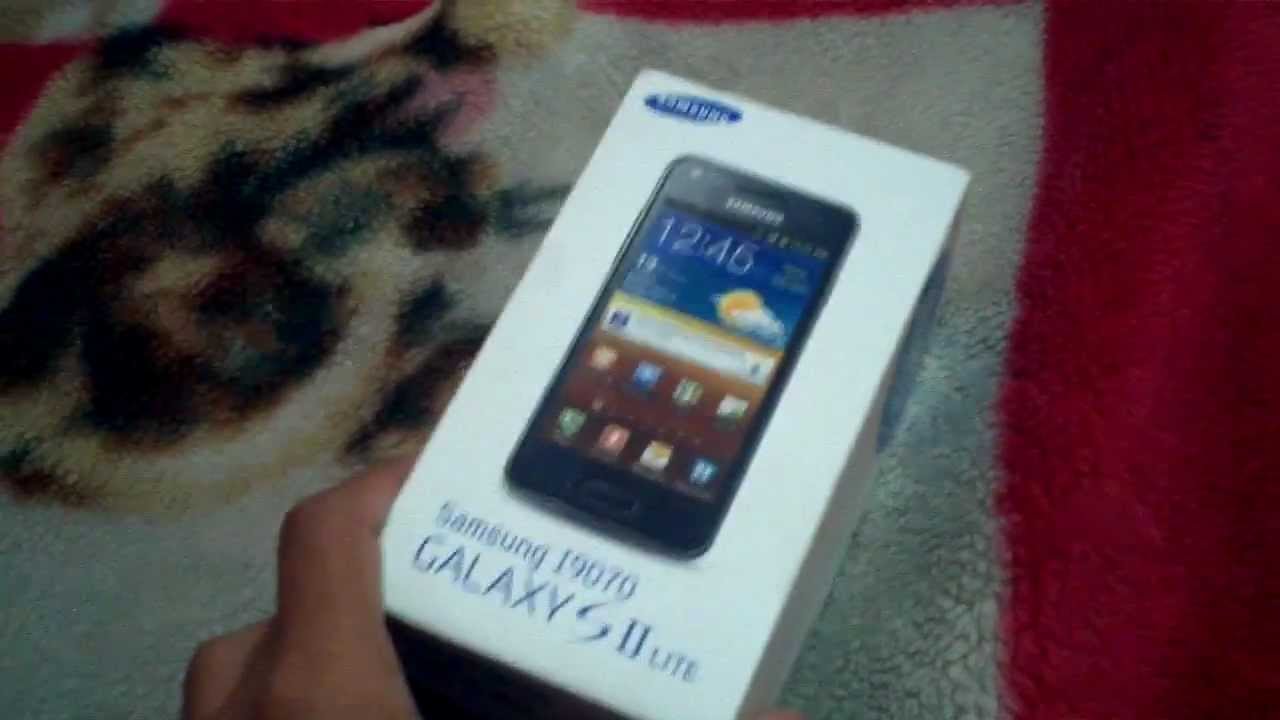 Samsung Galaxy S2 Lite: Unboxing - YouTube