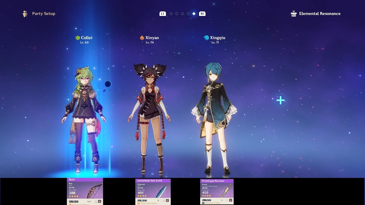 Genshin Impact Combat Demo (𝐖𝐨𝐫𝐥𝐝 𝐋𝐯𝐥 𝟓, 𝐀𝐑 𝟒𝟓): Collei + Xinyan ...