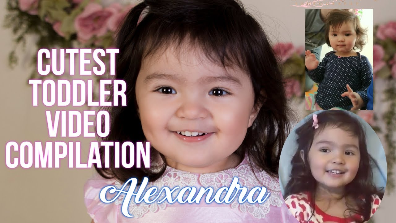 Cutest Toddler Video Compilation of Alexandra/Filipino-American baby ...