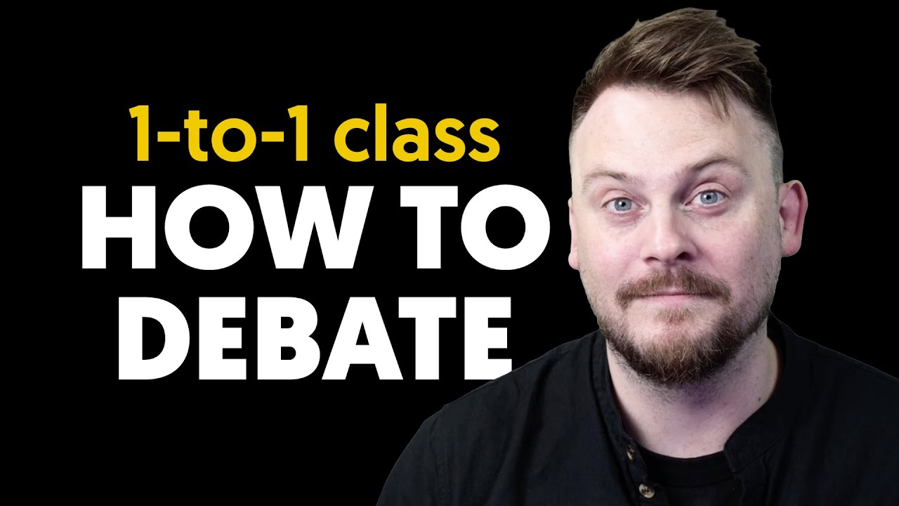 1-to-1 English Lesson: How to Debate - YouTube