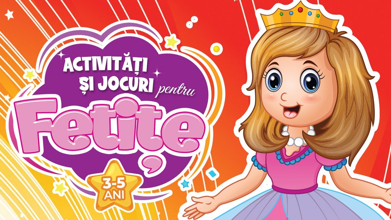 Activitati si Jocuri pentru FETITE de gradinita intre 3-5 ani - YouTube