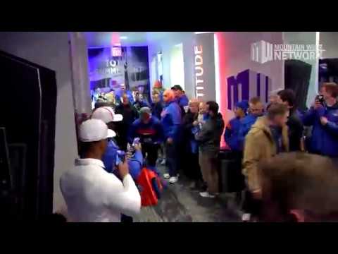 MWN EXCLUSIVE: Boise State Locker Room Celebration - YouTube