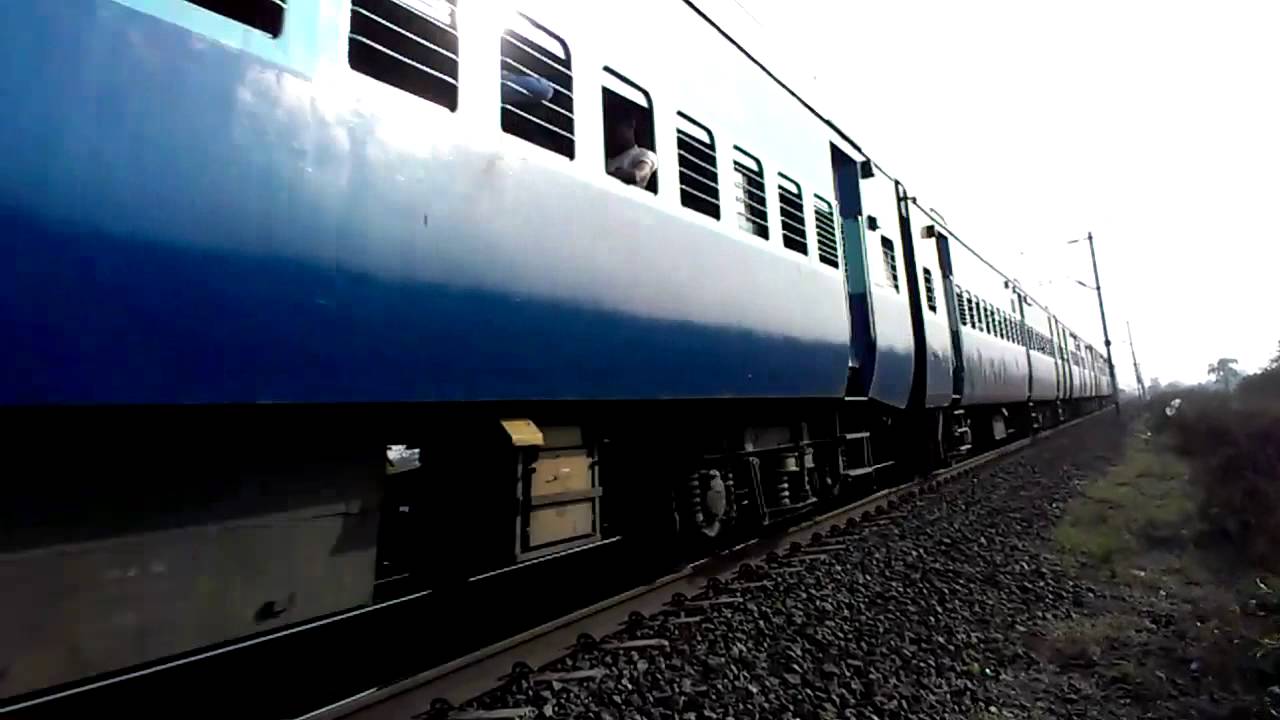 Over Speeding WDM-3D Nandigram Express!! - YouTube