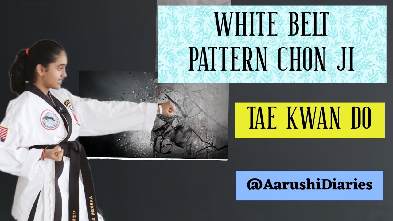 White Belt Pattern| Step by Step guide| Learn quickly | Taekwondo ...