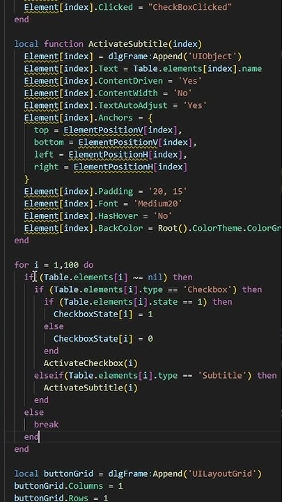 Activating Checkboxes and Subtitles #lua #grandma3 #coding - YouTube