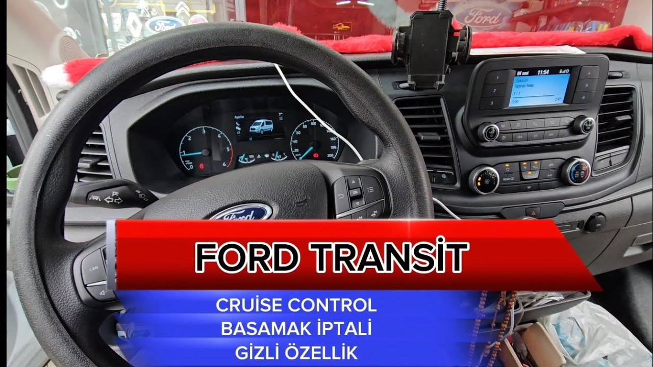 FORD TRANSIT CRUİSE CONTROL ANKARA - YouTube