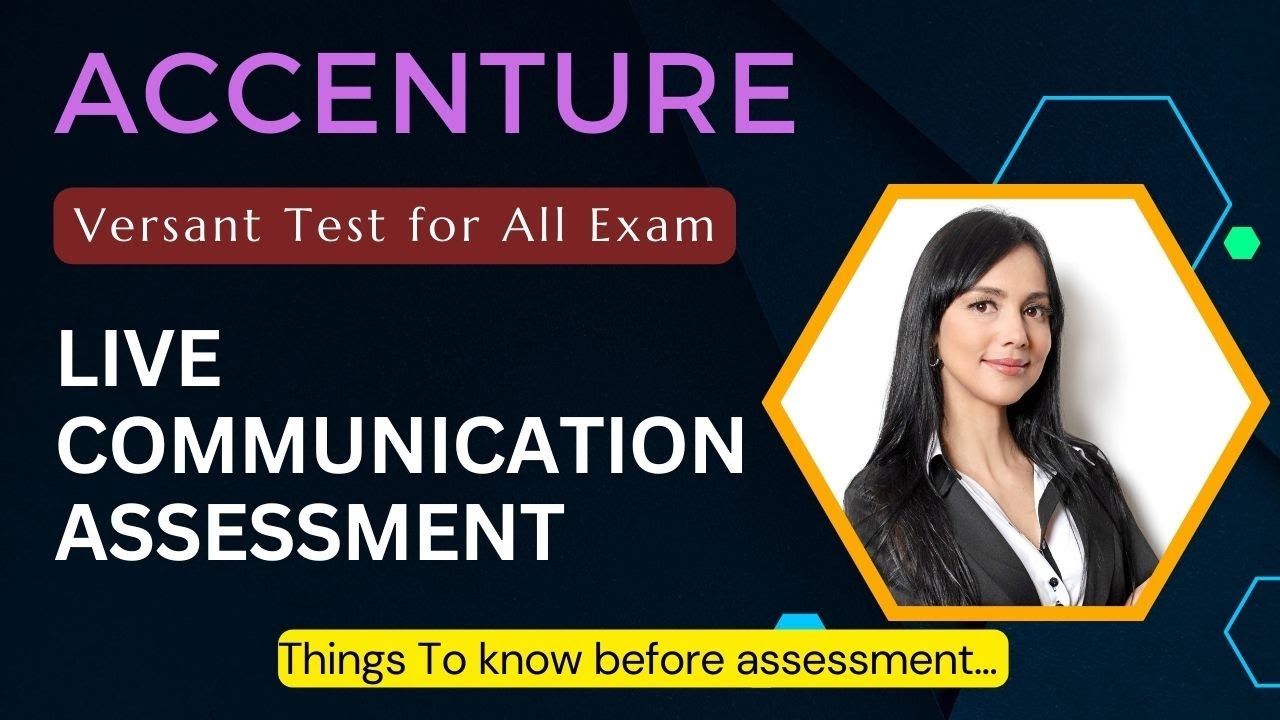 Accenture Communication Assessment 2025|| Amazon Versant Test ...