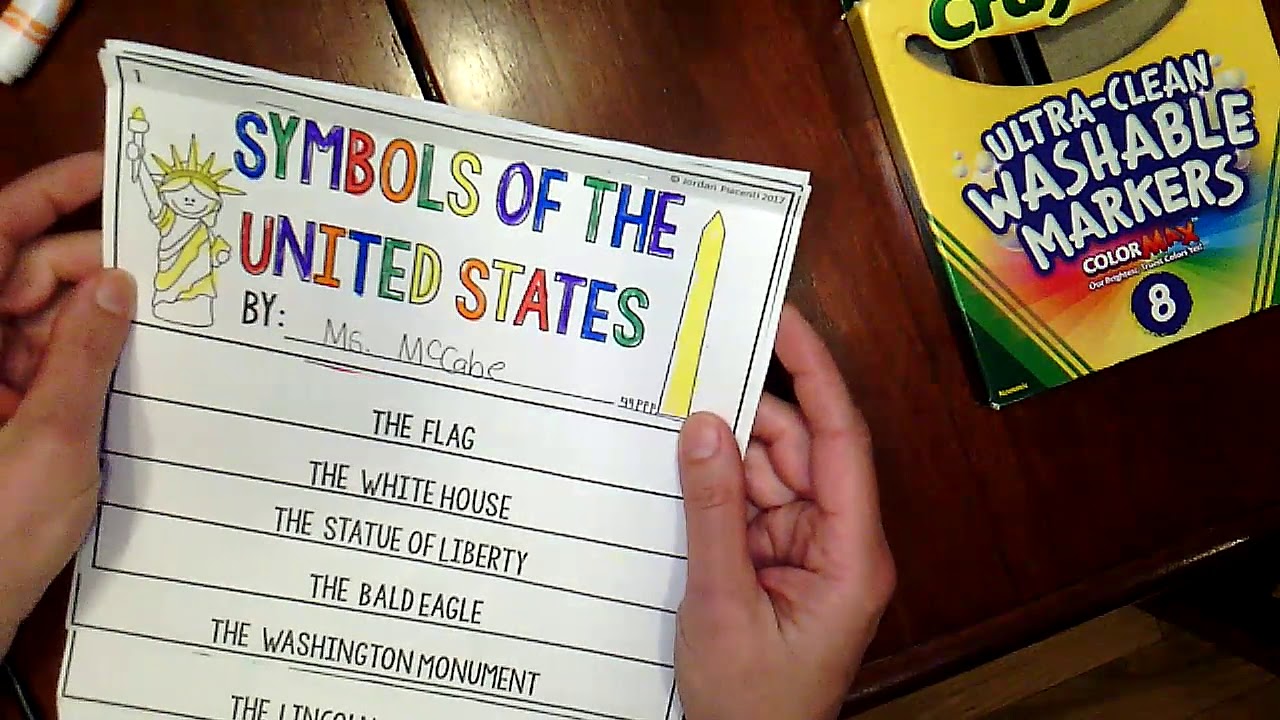 United States Symbol Flipbook - YouTube