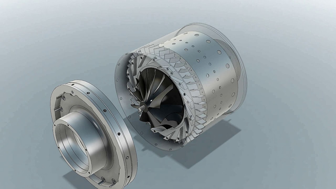 Jet Engine New Design ..... The Biggest Engine I have Made Yet - YouTube
