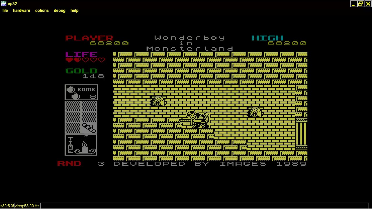 WONDERBOY 2 WONDER BOY 2 IN MONSTERLAND SEGA ENTERPRISE 64 128 ...