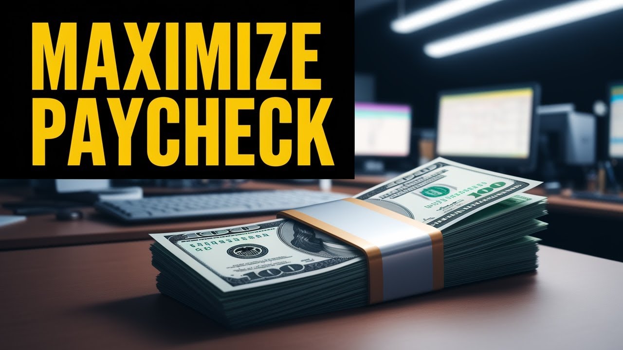 Do These 4 Essential Steps to MAXIMIZE Your Paycheck - YouTube