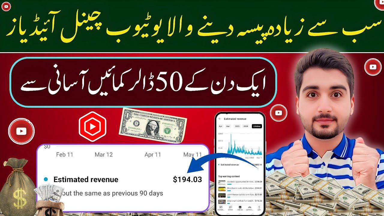 Most Profitable YouTube Channel Ideas (Make Money on YouTube) - YouTube