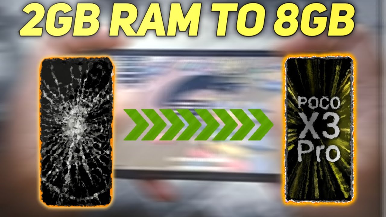 2gb ram to 8gb ram journey |device matters 🥺 |poco x3 pro |bgmi - YouTube
