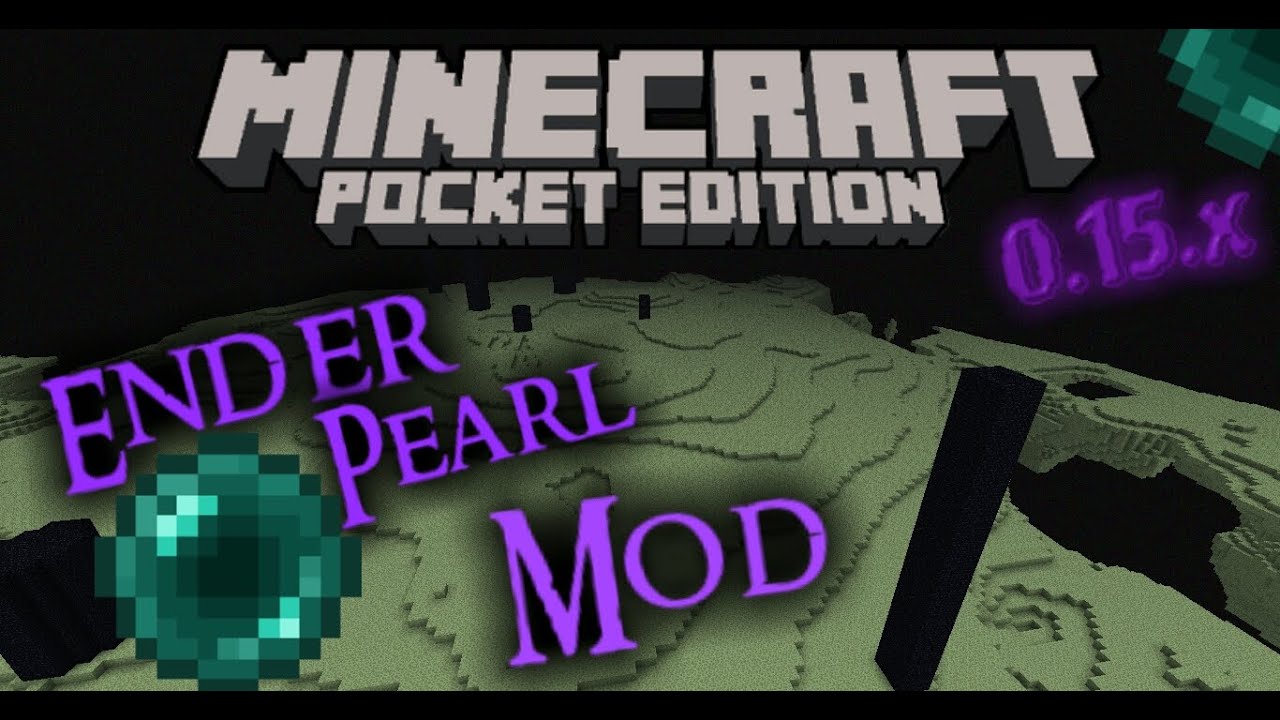 Ender Pearl Mod para Minecraft PE 0.15.1 e 0.15.2 - YouTube