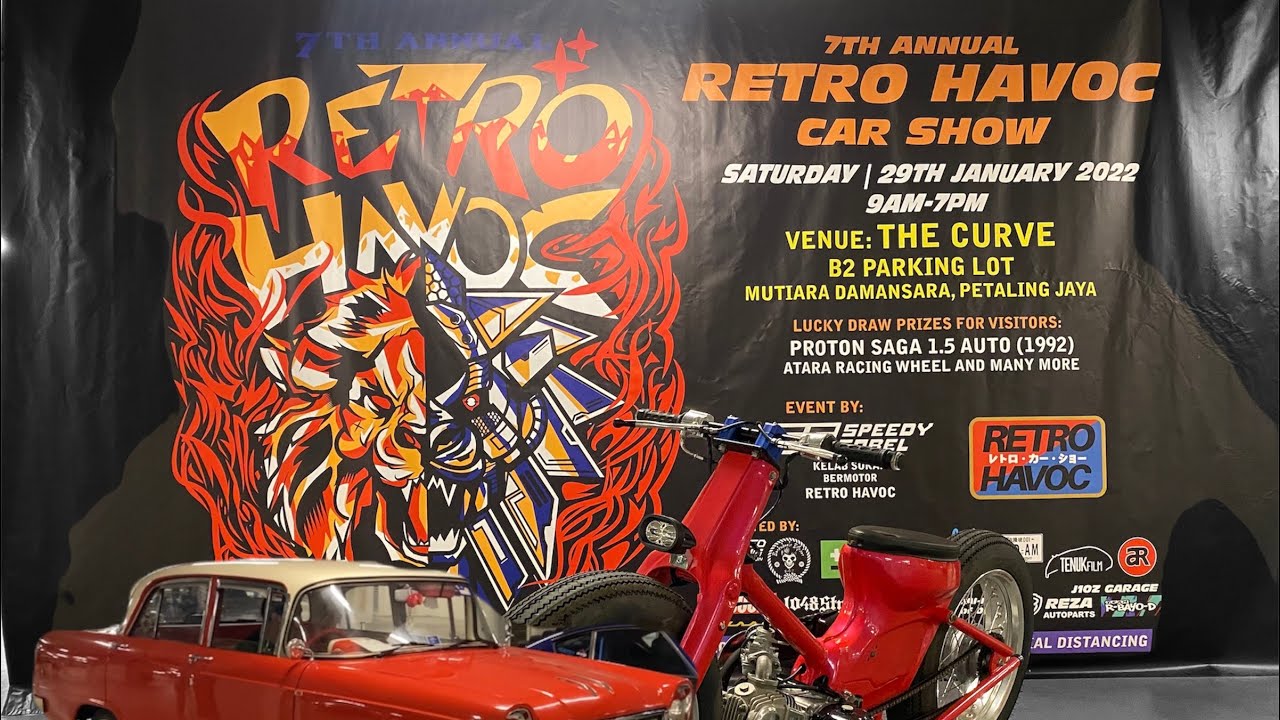 7th ANNUAL RETRO HAVOC CAR SHOW 2022 SEMUA KERETA KELUAR DARI GUA - YouTube