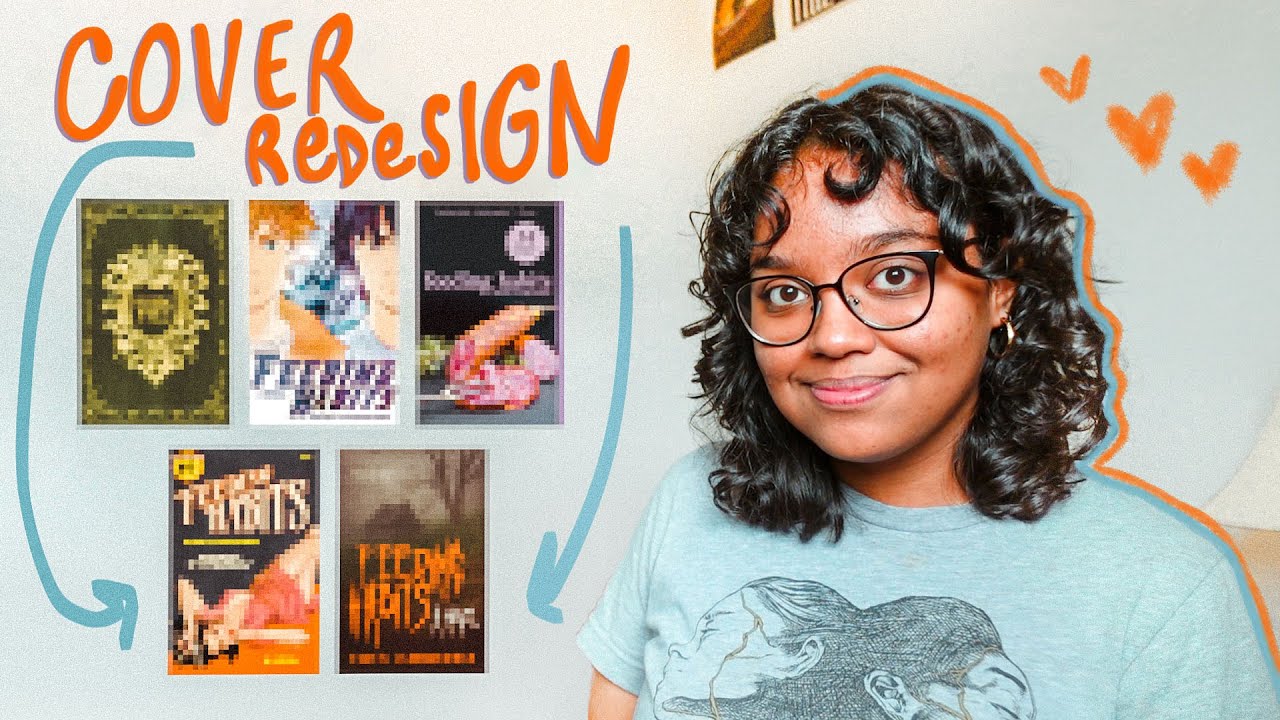 Designing My Book Cover in 5 Different Genres #3 - YouTube