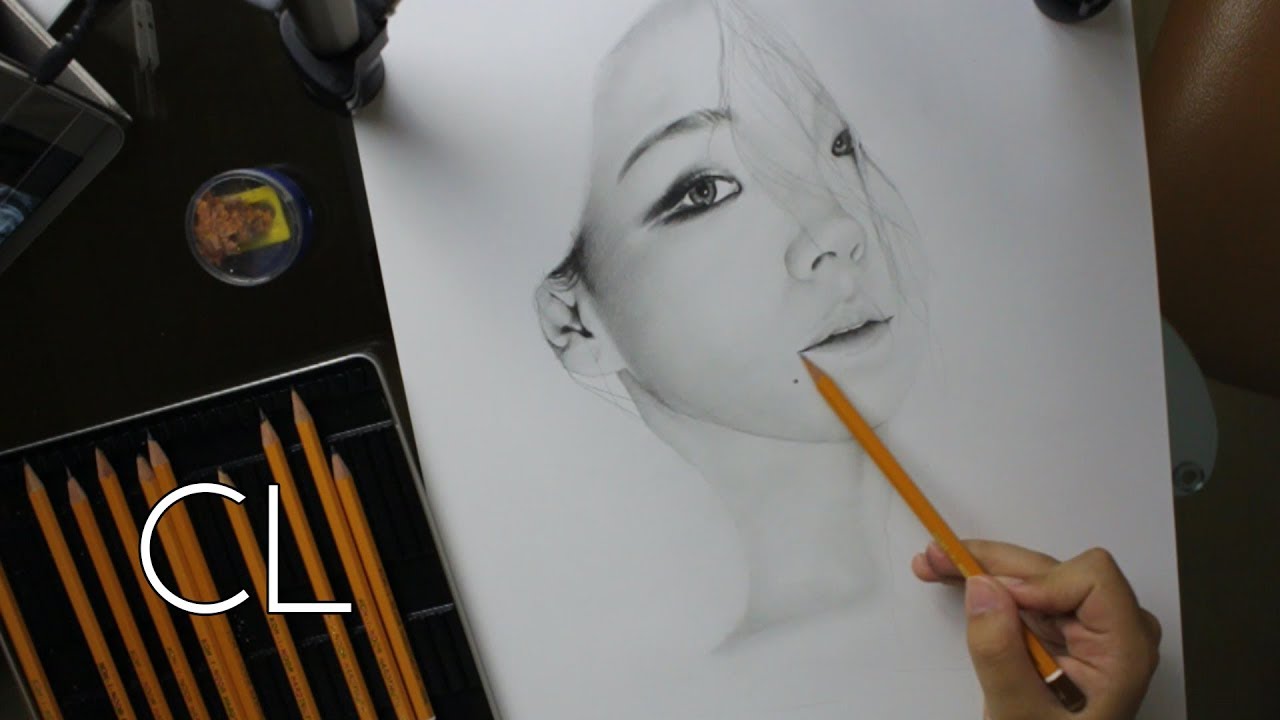 CL (2NE1) Drawing - YouTube