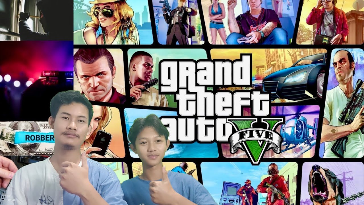 MENYELESAIKAN MISI GTA V (5) PART 9 - YouTube