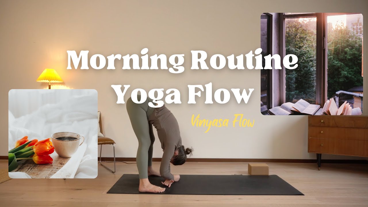 Morning Routine Yoga Flow | Vinyasa Flow - YouTube