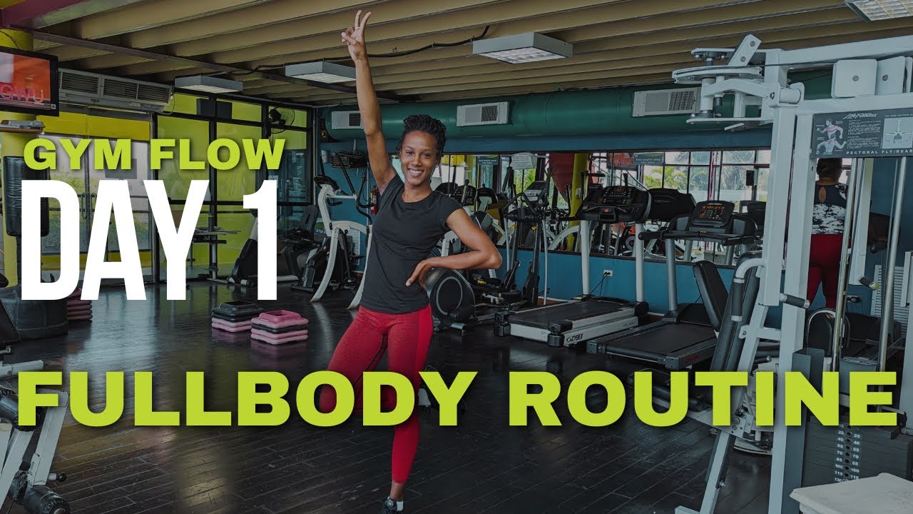 Full Body Gym Workout for Beginners - YouTube