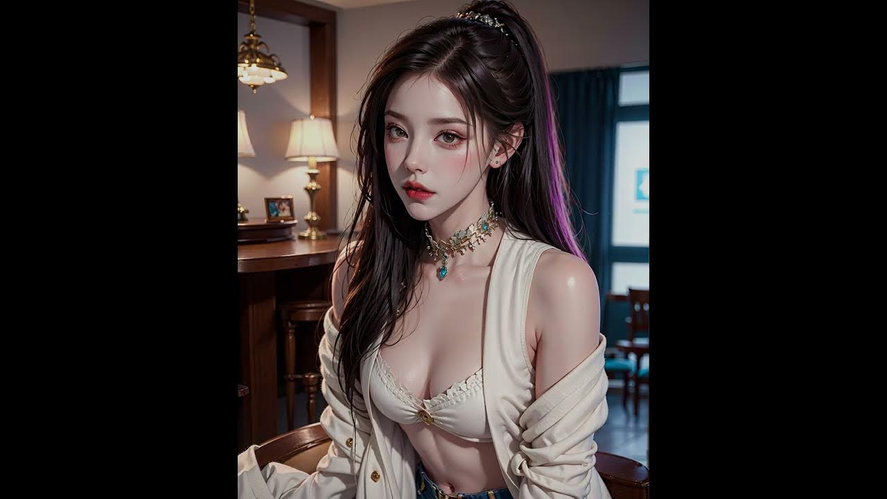 [AI] Punk Girl -Lookbook （2.5D） - YouTube