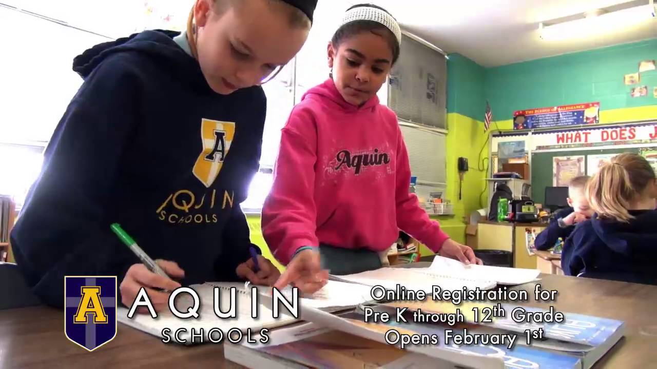 Aquin Catholic Schools 2016 Image Final Version Revised - YouTube