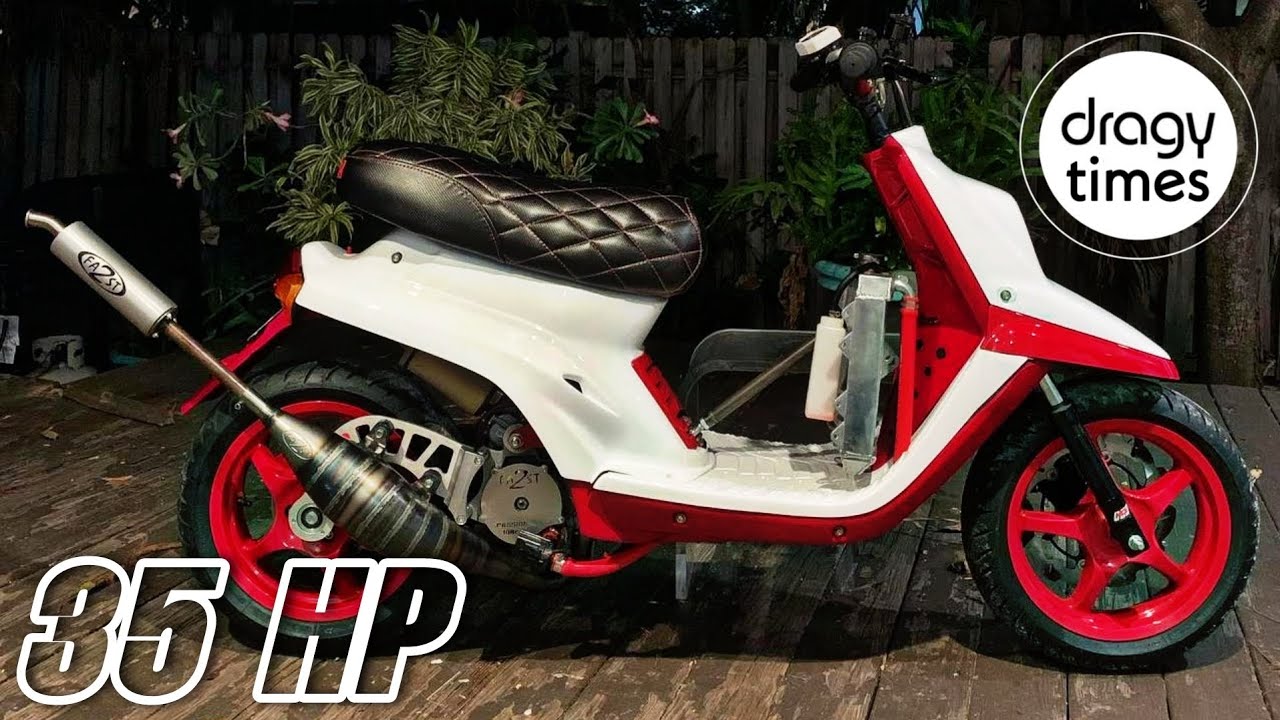 35 HP Yamaha Zuma 50 | 108 ccm Minarelli Engine | Acceleration from 0 ...