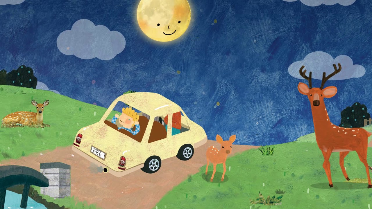 [핀덴잉글리시] The Moon Follows Me - YouTube