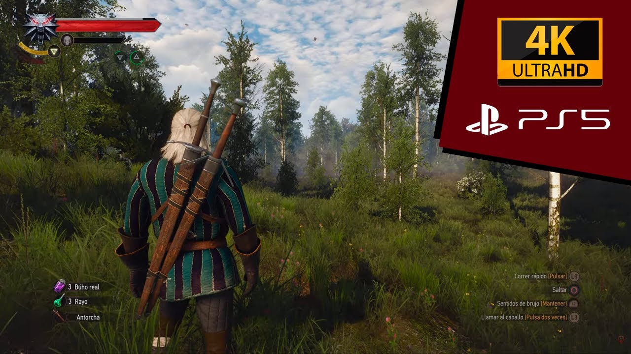 The Witcher 3 | PS5 Gameplay | 4K 60 FPS | PS5 Version - YouTube