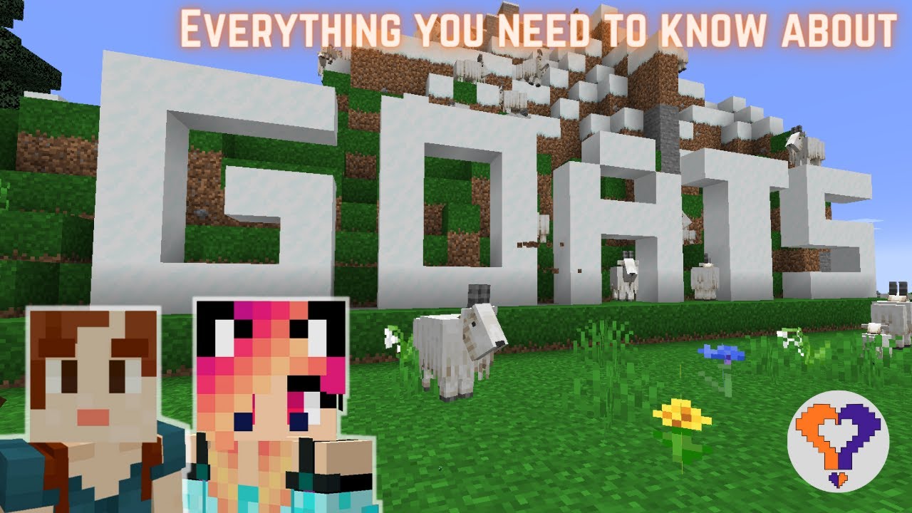 Everything you need to know about goats in Minecraft 1.17 - YouTube