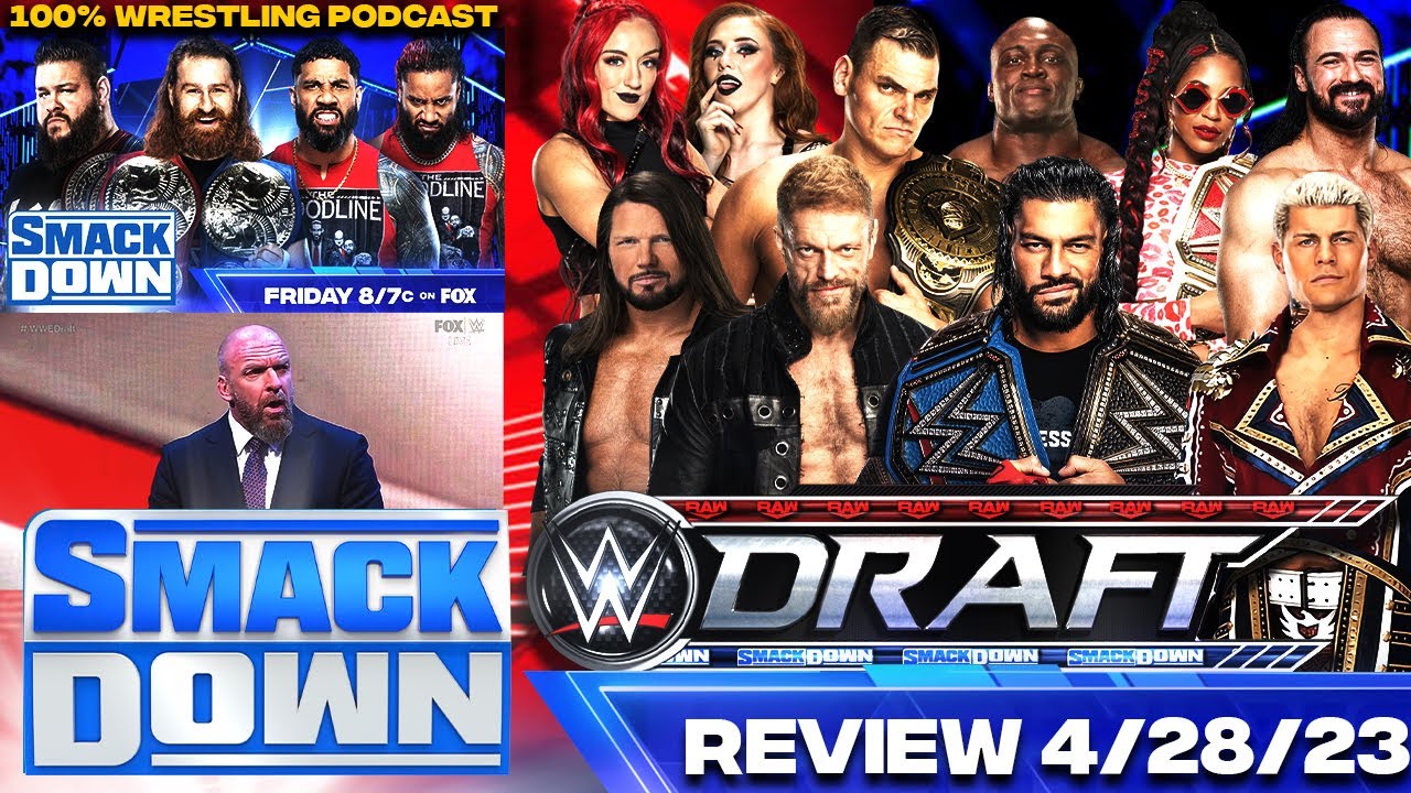 🔵LIVE. SMACKDOWN REVIEW 4/28/23 : WWE DRAFT NOCHE UNO - YouTube