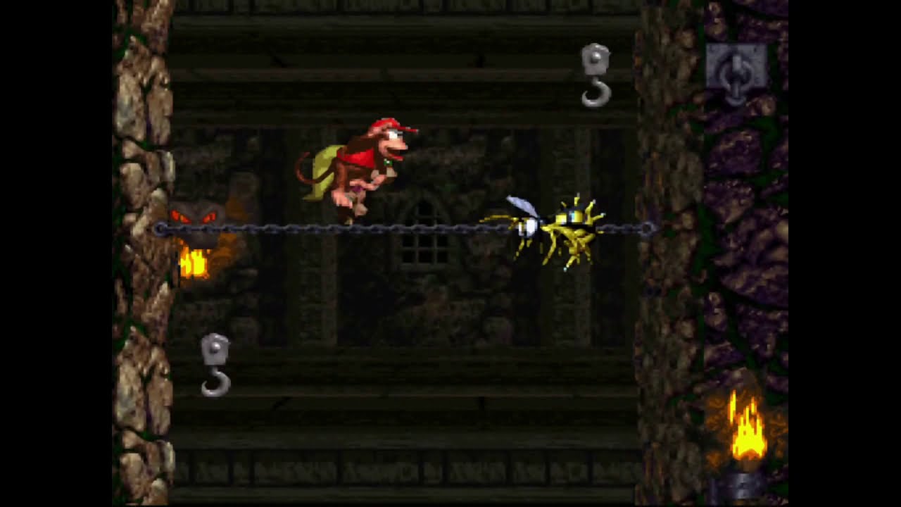 DONKEY KONG COUNTRY 2 [102%] 6-5 Chain Link Chamber - YouTube