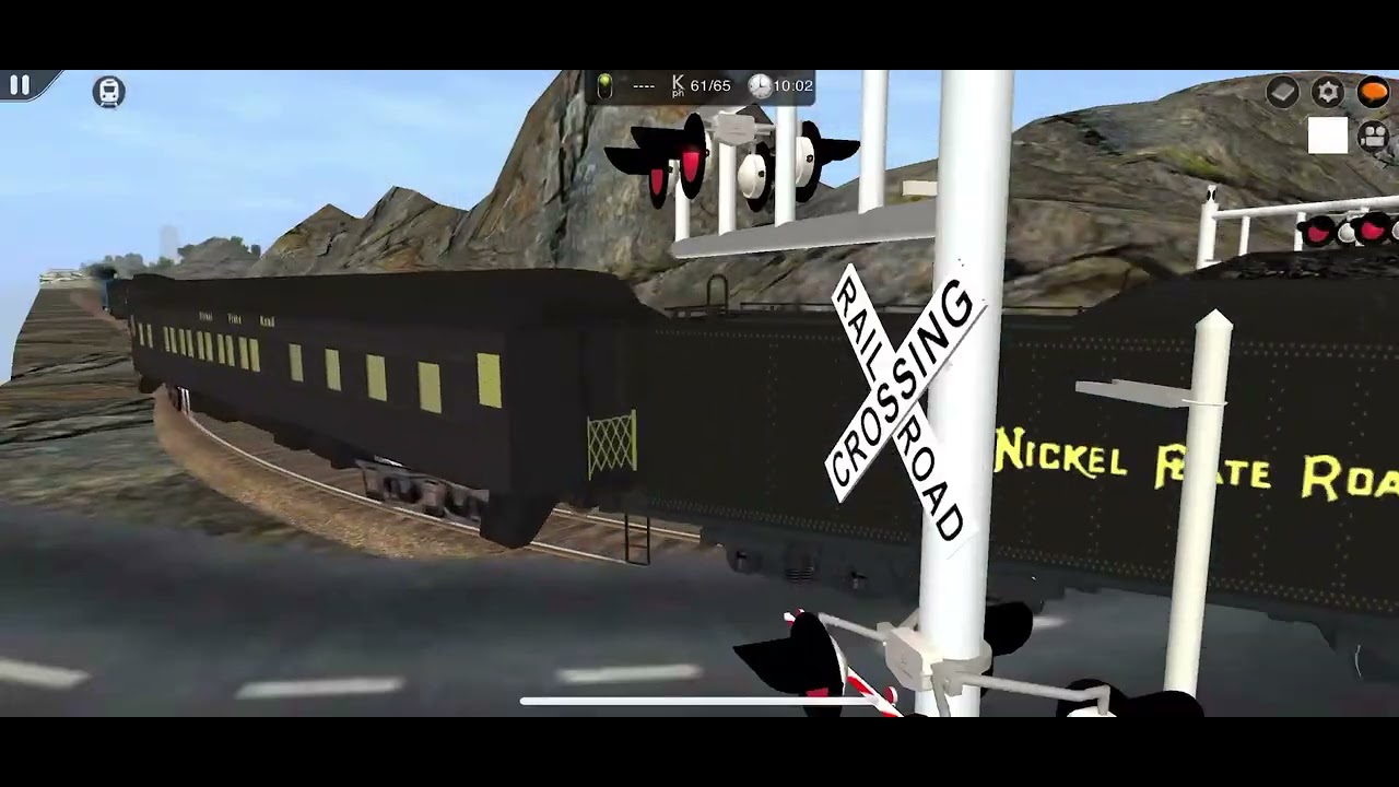 NPR 765 pulls tourist train on my route - YouTube