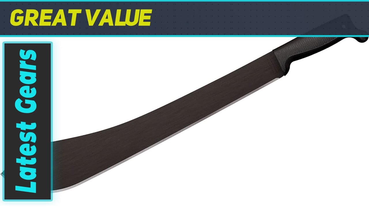 Cold Steel 97LBM Bolo Machete - Best Chopping Tool for Tough Jobs - YouTube