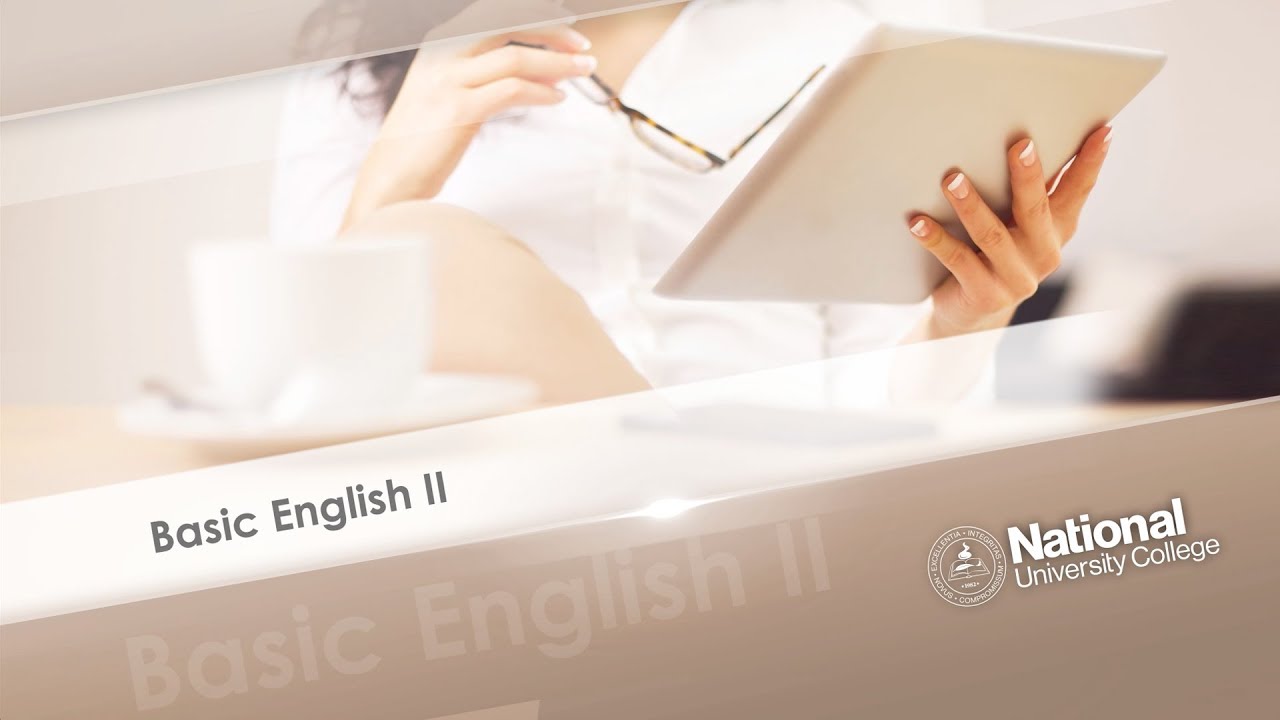 Basic English II - YouTube