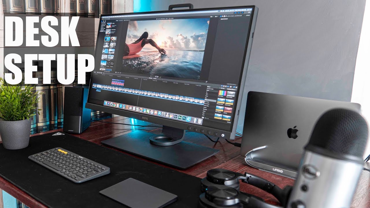 IL MIO DESK SETUP | Tutto quello che c'è dietro ai miei video - YouTube