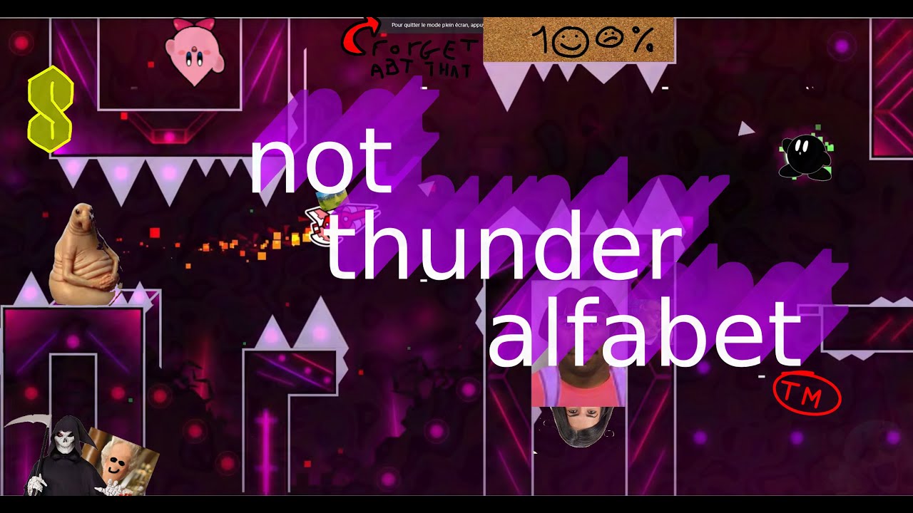 [FIRST EXTREME] Thunder Alphabet by AxolotlCamellia and others 100% ...