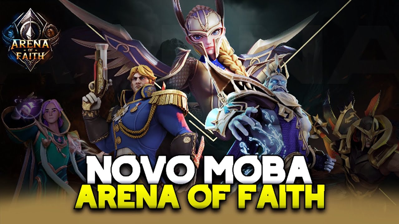 ARENA OF FAITH NOVO MOBA MOBILE MEDIEVAL INCRÍVEL! SERÁ QUE VAI VALE A ...